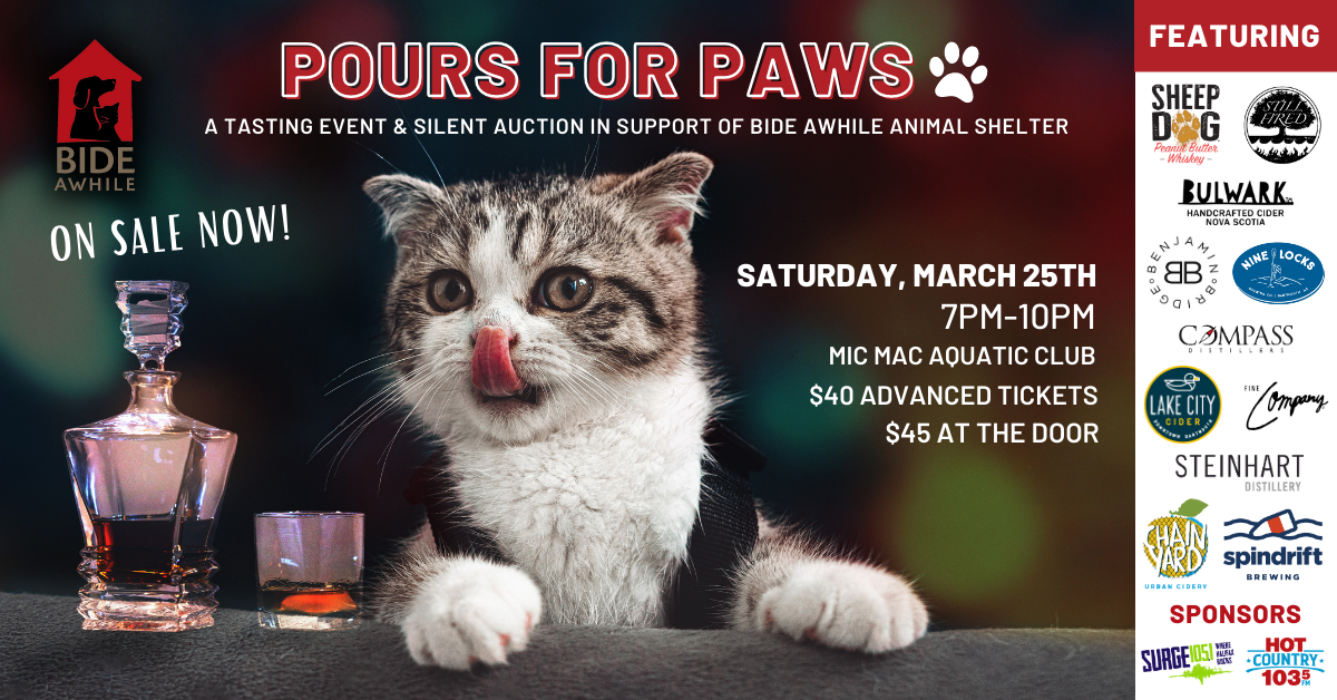 Pours for Paws - Bide Awhile